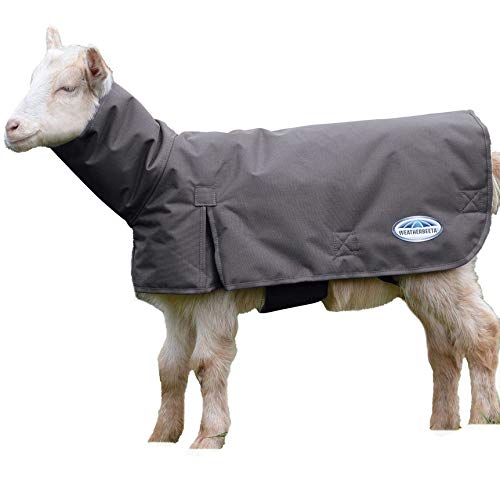 Weatherbeeta Goat Coat with Neck, Grey, 3extra Large