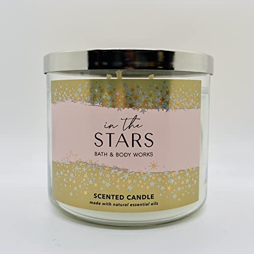 Bath and Body Works NEW In The Stars Scented 3 Wick Candle Winter 2018