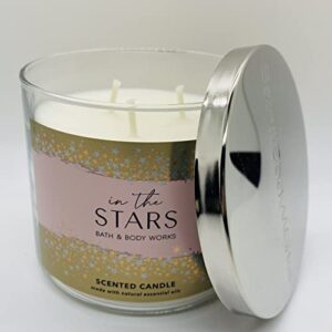 Bath and Body Works NEW In The Stars Scented 3 Wick Candle Winter 2018