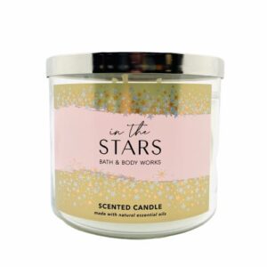 Bath and Body Works NEW In The Stars Scented 3 Wick Candle Winter 2018