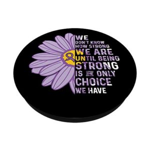 Lupus Awareness Ribbons Mobile Stand PopSockets PopGrip: Swappable Grip for Phones & Tablets