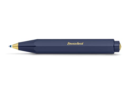 カヴェコ(Kaweco) Caveco CSBP-NV Ballpoint Pen, Oil-based, Classic, Sports, Navy, Genuine Import