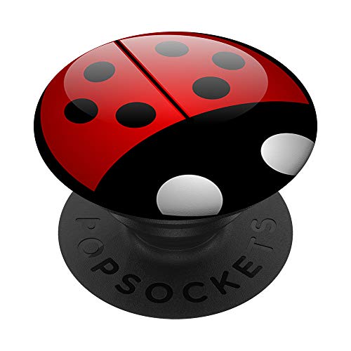 Cute Ladybug Insect PopSockets PopGrip: Swappable Grip for Phones & Tablets