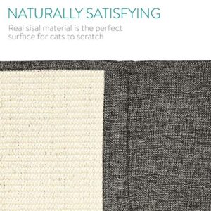 Navaris 2X Cat Scratch Mats Sofa Protector - Natural Sisal Furniture Protector Scratching Pads for Cats - Chair, Couch, Seat, Stairs