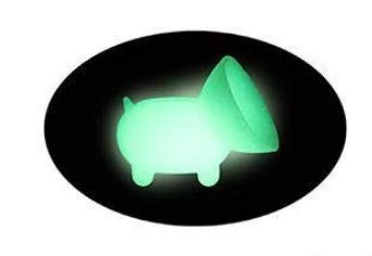 Glow Piggy Cell Phone Stand/Cell Phone Accessory/Glow in The Dark (6-Pack)