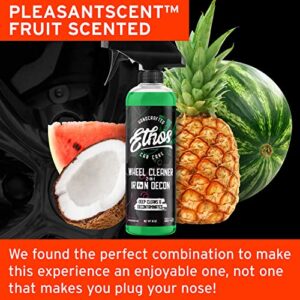 Ethos Wheel Cleaner - Car Wheel Cleaner Spray - Brake Dust, Iron Remover - Color Change Technology - Professional Strength Formula (16 Oz)