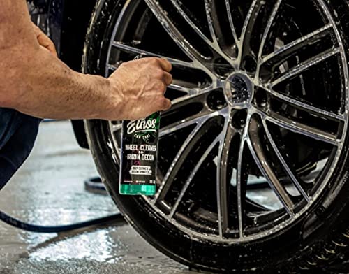 Ethos Wheel Cleaner - Car Wheel Cleaner Spray - Brake Dust, Iron Remover - Color Change Technology - Professional Strength Formula (16 Oz)