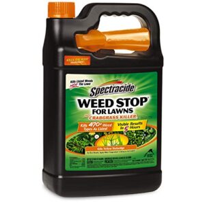 spectracide weed stop for lawns plus crabgrass killer, ready-to-use, 1 gallon