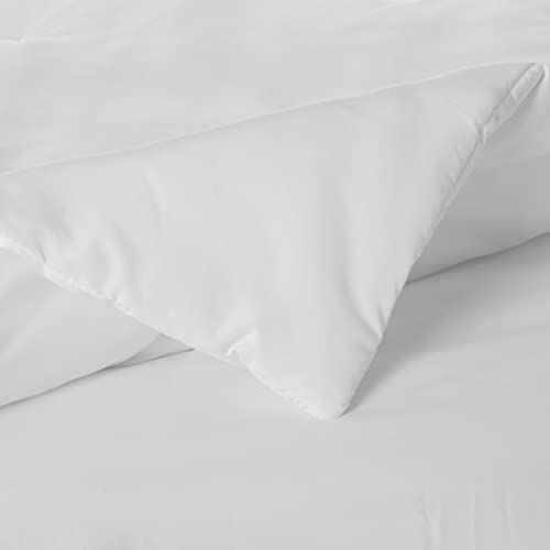 Latitude Ruby Ruffle Comforter Set, Twin, White