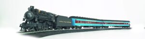 bachmann trains - north pole express ready to run electric train set - ho scale,black cyan