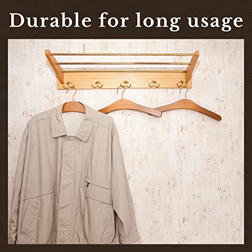 UNIQANTIQ HARDWARE SUPPLY Antique Finished Hat and Coat Hook | Wall, Hall Tree, Rack Mounting | Vintage Coat Hooks for Hanging Garment | UA-736-AC (1)