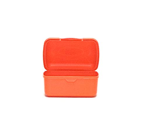 Mintra Home Utility Boxes (Orange, 400ml) - 6 Pack - (4.75inW x 3.25inD x 2.25inH)