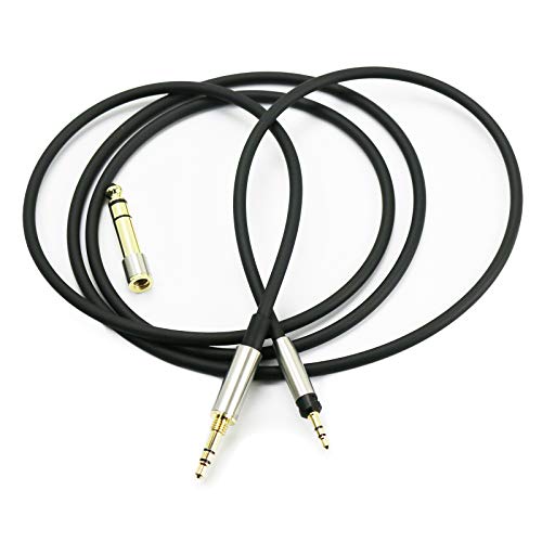 NewFantasia Replacement Audio Upgrade Cable Compatible with Sennheiser HD598, HD558, HD518, HD598 Cs, HD598 SR, HD599, HD569, HD579 Headphones 3meters/9.9feet