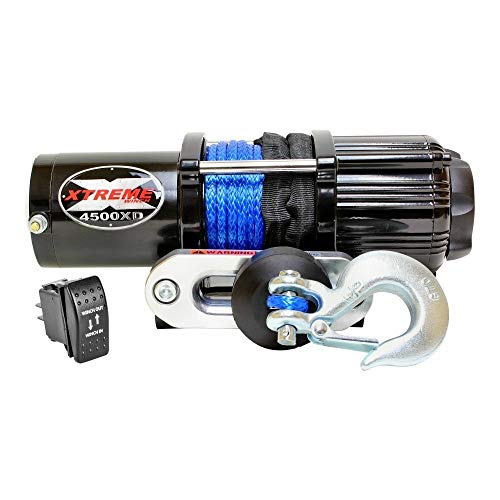 XTREME Winch 4500LB UTV Winch With Model Specifc Mount Fits POLARIS 2013-19 RANGER FULL-SIZE 900 & 1000 XP & CREW