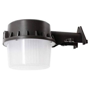 led yard light led outdoor barn light 35w led dusk-to-dawn (250-350w equivalent), 5000k daylight 4200lm, floodlight, etl-listedard light for area lighting, wet location photocell included,50k 1pack