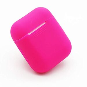 HappyCover Compatible for Airpods Case 2 & 1, Protective Silicone Cover Skin for Airpods Charging Case (Rosy)