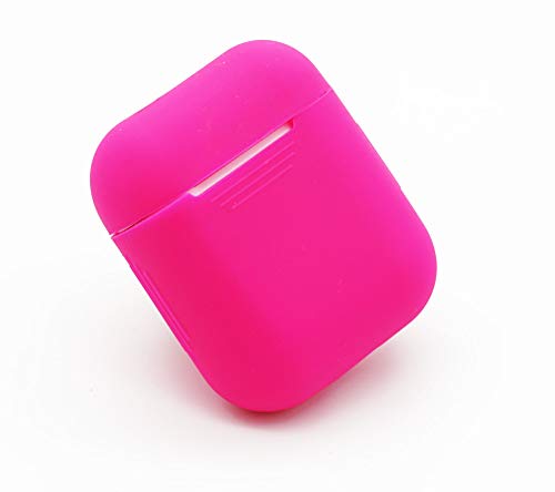 HappyCover Compatible for Airpods Case 2 & 1, Protective Silicone Cover Skin for Airpods Charging Case (Rosy)