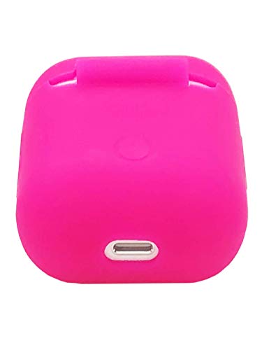 HappyCover Compatible for Airpods Case 2 & 1, Protective Silicone Cover Skin for Airpods Charging Case (Rosy)