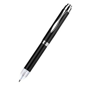 yacig light up pen, technical pen intellectual led pen light for night writing lighted tip pen,two brightness settings,1x aaa battery powered,small led flashlights pen,white light(1-pack)