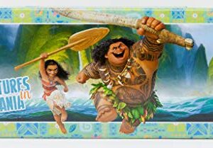 Disney Moana Tin Pencil Case | 8 X 3 X 1.5 Inches (Color & Design May Vary).