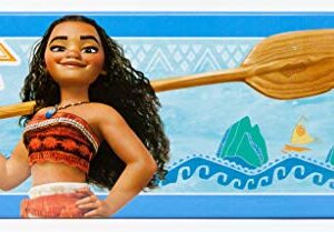 Disney Moana Tin Pencil Case | 8 X 3 X 1.5 Inches (Color & Design May Vary).