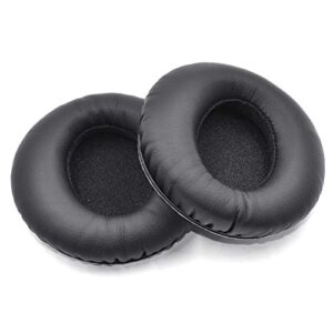 E7 Round Ear Pads - Replacement Ear Cushion Foam Compatible with COWIN E7 / E7 Pro Active Noise Cancelling Headphone, Softer Leather,High-Density Noise Cancelling Foam, (NOT fit SE7 Model)