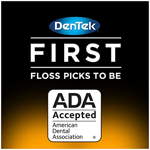 DenTek Comfort Clean Sensitive Gums Floss Picks, Soft & Silky Ribbon, 150 Count, 3 Pack