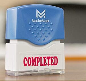 Completed Stamp – MasterMark Premium Pre-Inked Office Stamp