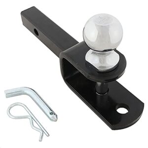 polaris new oem: 1 1/4" x 1 1/4" hitch with 2" ball