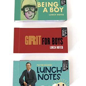 Lunch Box Notes for Boys Bundle - 3 Packs of 20 Unique Inspirational, Motivational and Kindness Note Cards