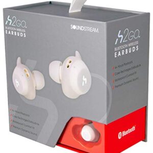 Soundstream h2GO True Wireless Earbuds (White)