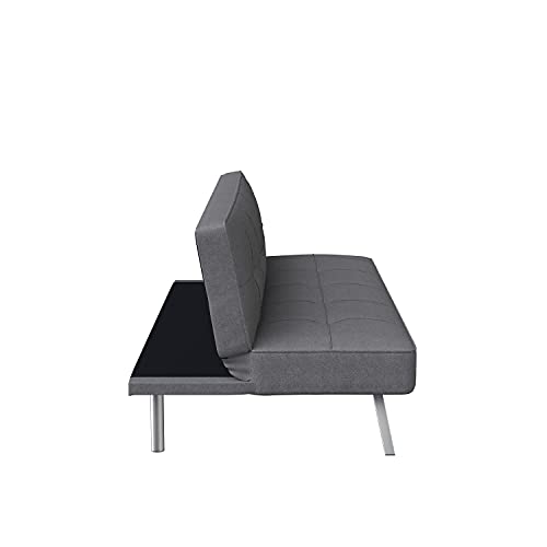 Serta Rane Convertible Sofa Bed, Charcoal