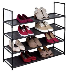 american dream home goods organizer 6920-bk shoe rack, black