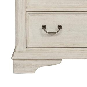 Liberty Furniture Industries Bayside 5 Drawer Chest, W38 x D18 x H54, White