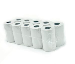 acypaper, 2 1/4" x 50' thermal paper, verifone vx520 ingenico ict220 ict250 fd400 (10 rolls)