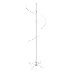 FixtureDisplays® 60" High Spiral Clothing Rack with 20 Ball Stops, Versatile Apparel Hanger Floor Stand Display Rack 16967-NPF