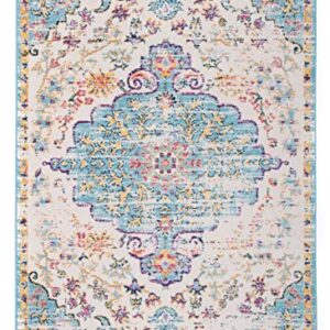 Rugshop Vintage Traditional Bohemian Area Rug 7'10" x 10' Blue