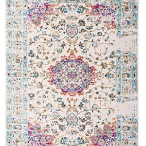 Rugshop Traditional Persian Area Rug 5' x 7' Pink