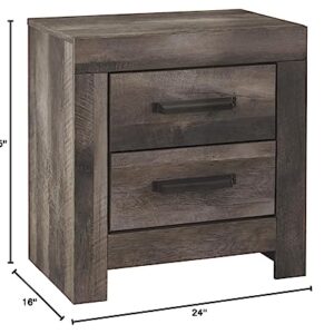 Signature Design by Ashley Wynnlow Nightstand, Dark Weathered Gray