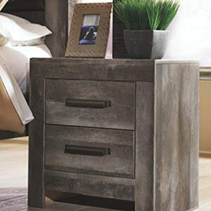 Signature Design by Ashley Wynnlow Nightstand, Dark Weathered Gray