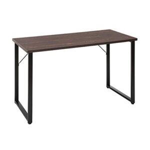 ofm ess collection modern 48" o-frame computer desk, wenge