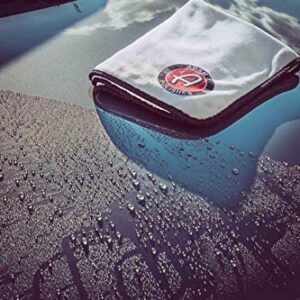 Adam's Ultra Plush Drying Towel (Pack of 4) - Microfiber Cleaning Cloth for Car Detailing, Drying, & Car Wash | Soft Rag Towel Won't Scratch Paint | Wax Auto Kit Glass Cleaner Supplies