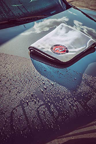 Adam's Ultra Plush Drying Towel (Pack of 4) - Microfiber Cleaning Cloth for Car Detailing, Drying, & Car Wash | Soft Rag Towel Won't Scratch Paint | Wax Auto Kit Glass Cleaner Supplies