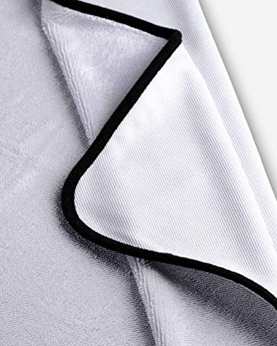 Adam's Ultra Plush Drying Towel (Pack of 4) - Microfiber Cleaning Cloth for Car Detailing, Drying, & Car Wash | Soft Rag Towel Won't Scratch Paint | Wax Auto Kit Glass Cleaner Supplies