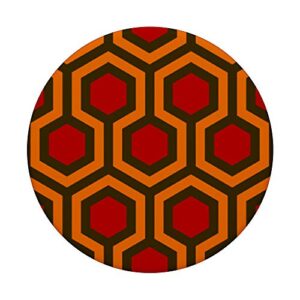 Overlook Hotel Carpet PopSockets PopGrip: Swappable Grip for Phones & Tablets