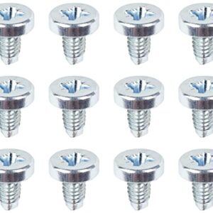 Spare Hardware Parts Bed Frame Cross Brace Screws (Replacement for IKEA Part #117327) (Pack of 12)