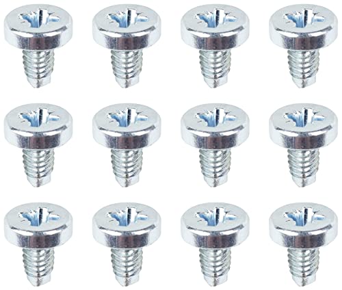 Spare Hardware Parts Bed Frame Cross Brace Screws (Replacement for IKEA Part #117327) (Pack of 12)