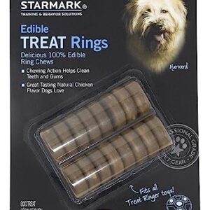 Starmark Edible Rings Dog Treats, 16 count