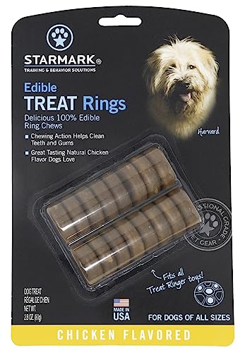 Starmark Edible Rings Dog Treats, 16 count