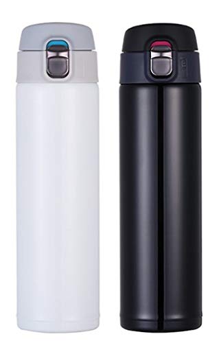 Vacuum Insulated Stainless Steel Travel Mug 16.9 oz (White)